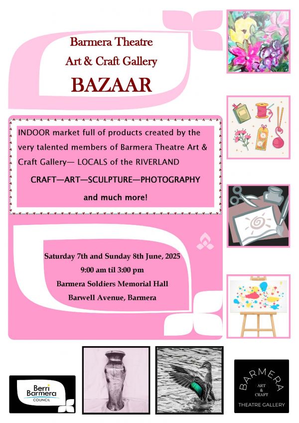 Barmera Theatre Art and Craft Gallery Bazaar | Berri Barmera Council